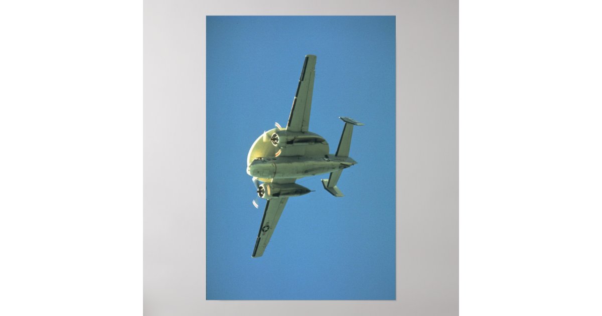 U.S. Navy anti-submarine warfare radar aircraft Poster | Zazzle
