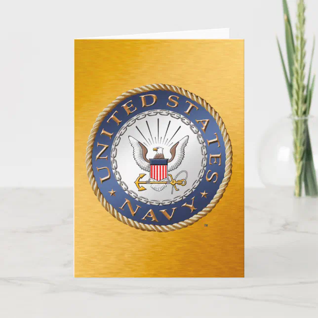 U.S. Navy Card | Zazzle