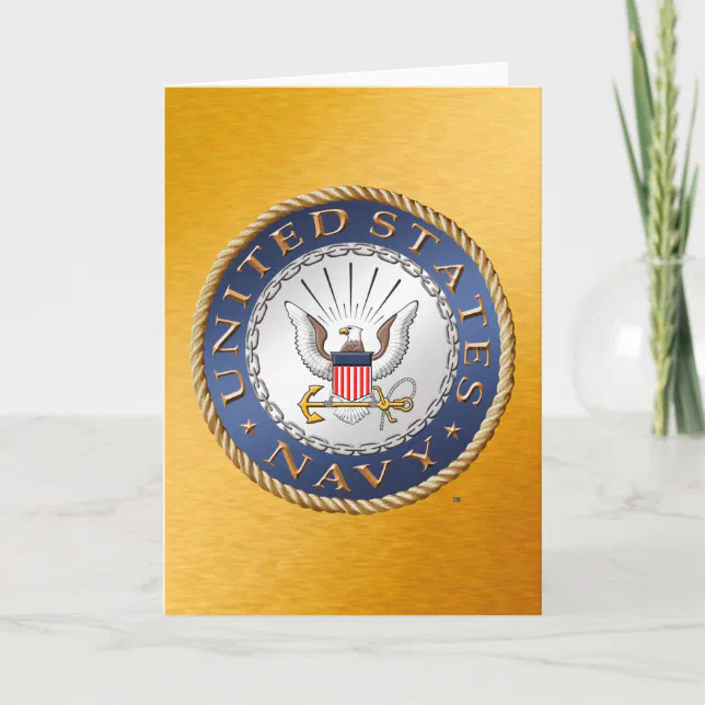 U.S. Navy Card | Zazzle