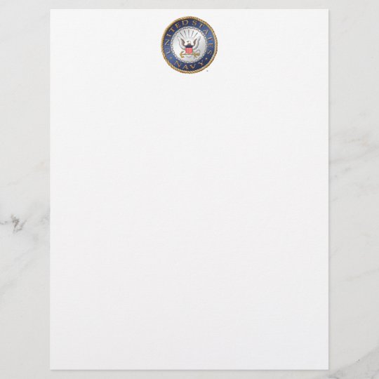 U.S. Navy Letterhead | Zazzle.com
