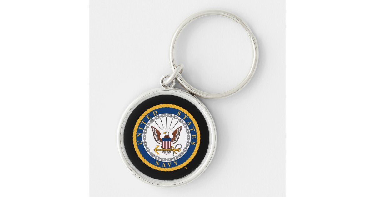 U.S. Navy | Navy Emblem Keychain | Zazzle