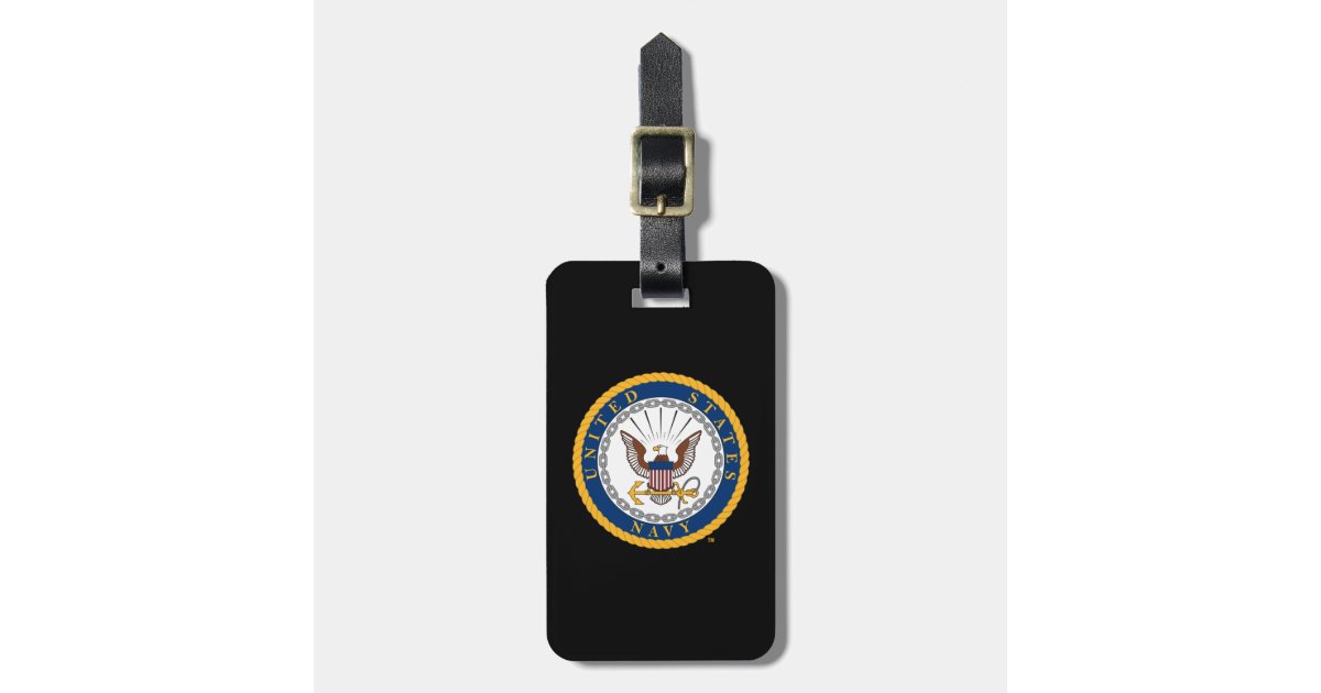 U.S. Navy | Navy Emblem Luggage Tag | Zazzle