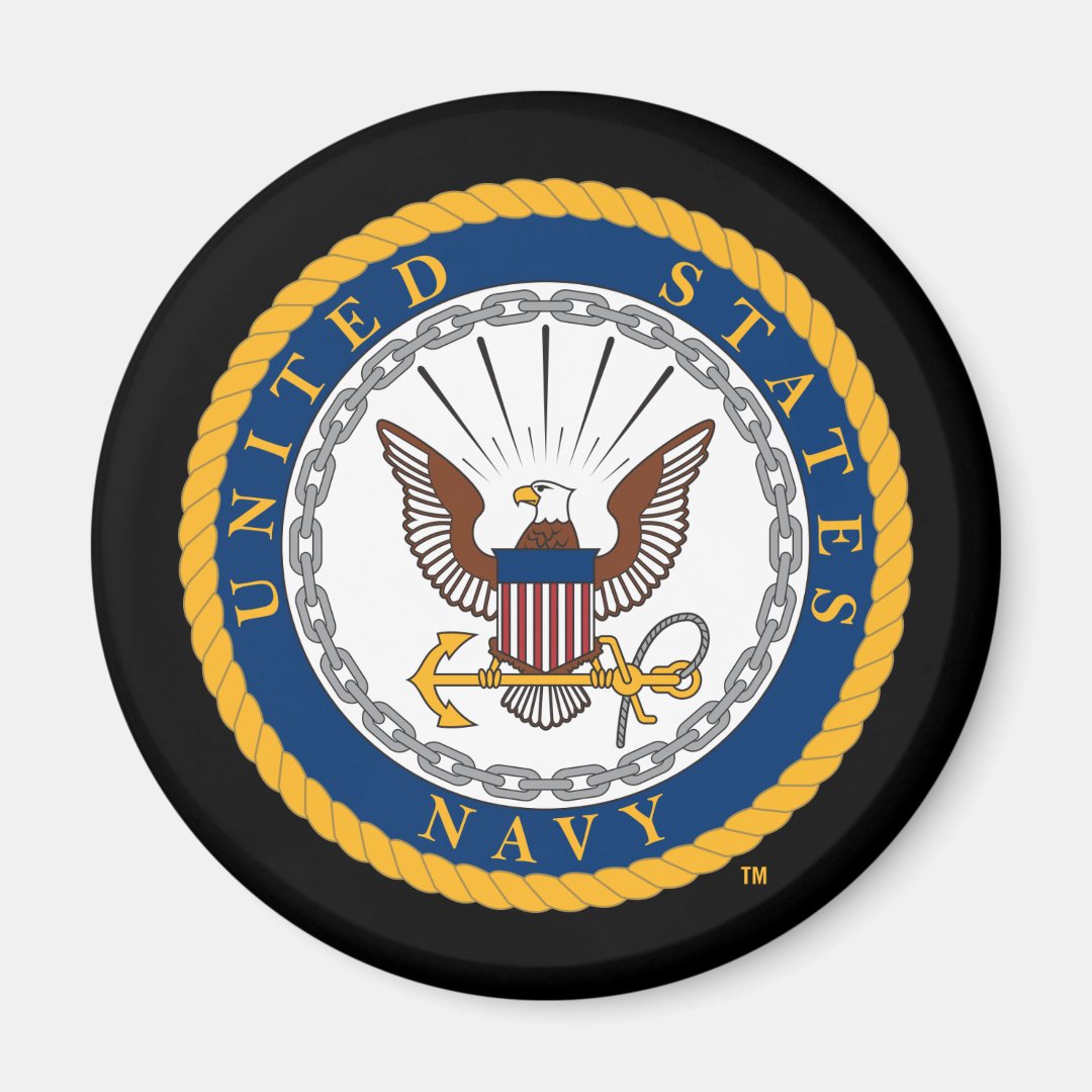 U.S. Navy | Navy Emblem Magnet | Zazzle