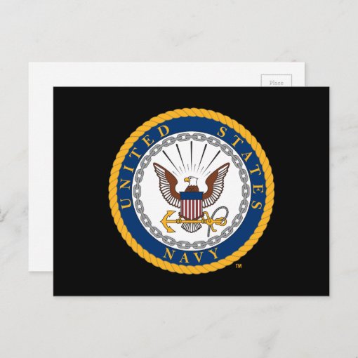 U.S. Navy | Navy Emblem Postcard | Zazzle