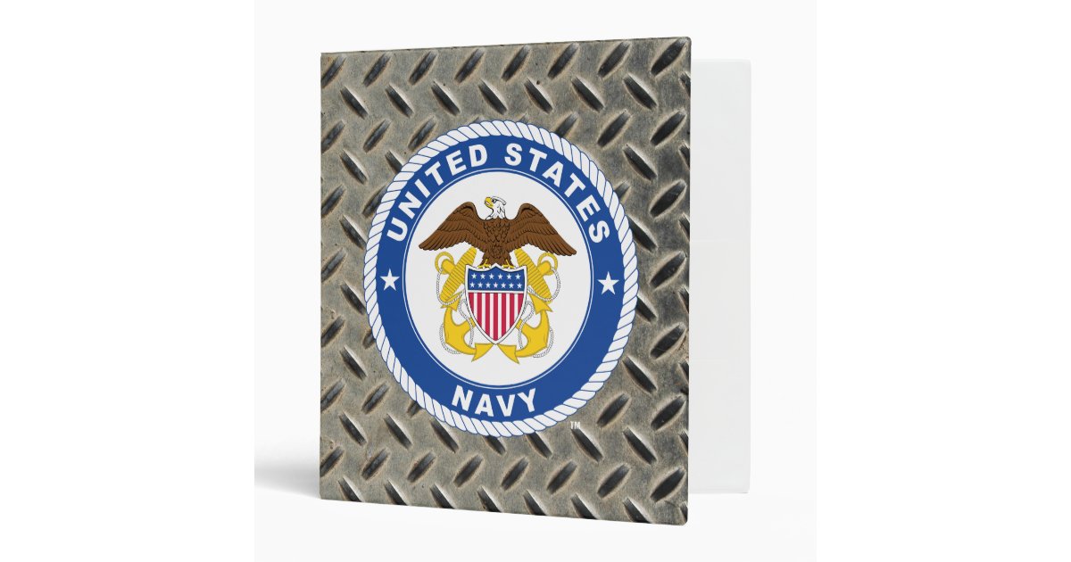 U.S. Navy | Officer Crest Binder | Zazzle
