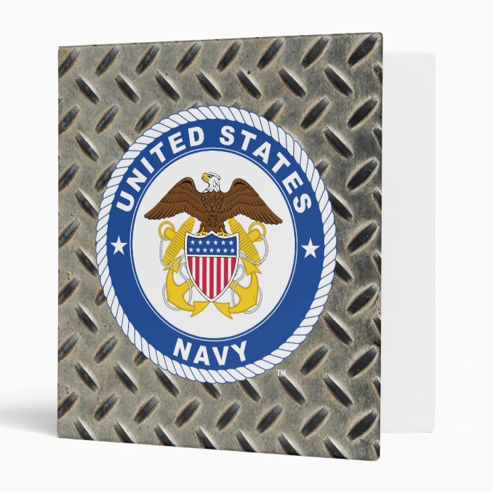 U.S. Navy | Officer Crest Binder | Zazzle.com