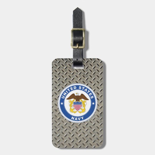 U.S. Navy | Officer Crest Luggage Tag | Zazzle.com