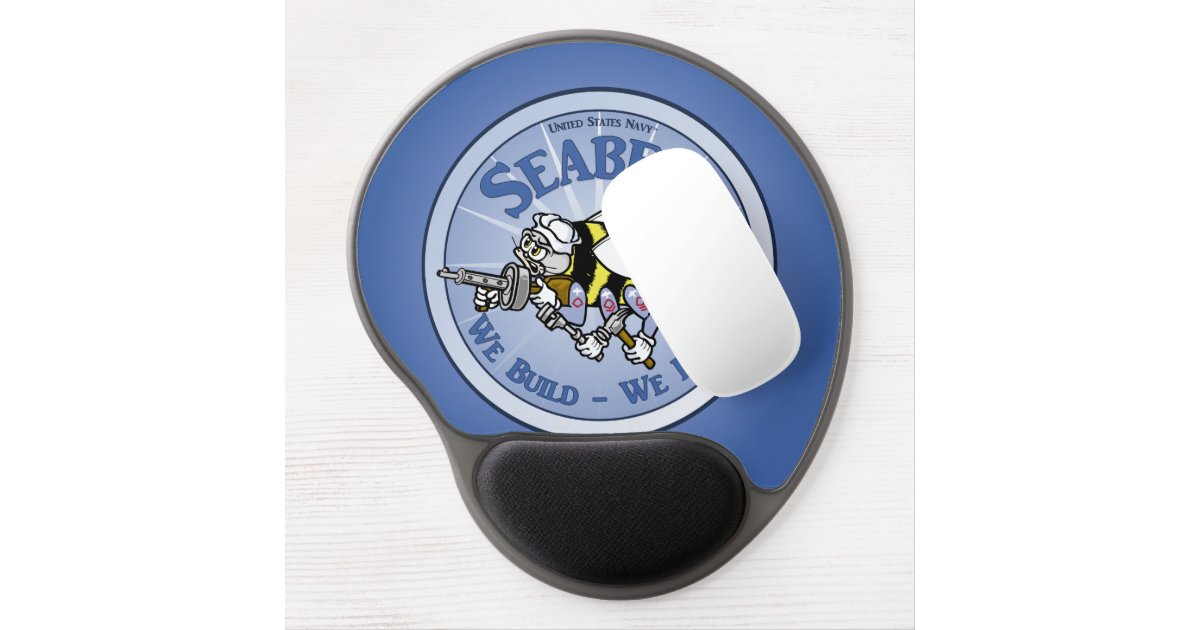 U.S. Navy Seabee Gel Mouse Pad | Zazzle