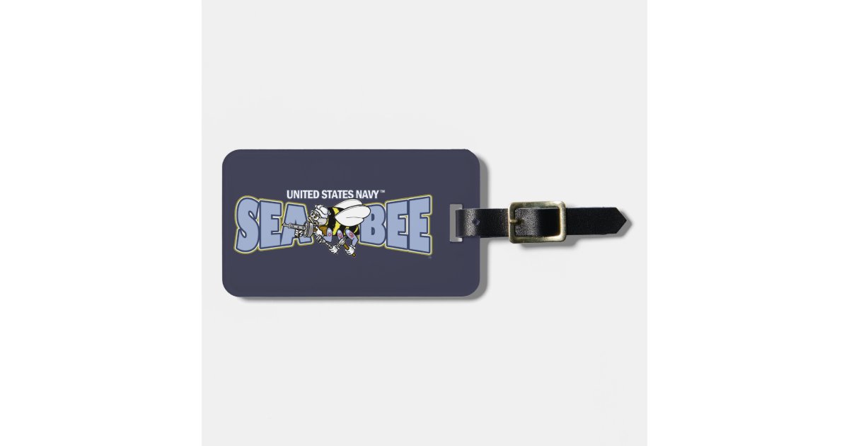 U.S. Navy Seabee Luggage Tag | Zazzle