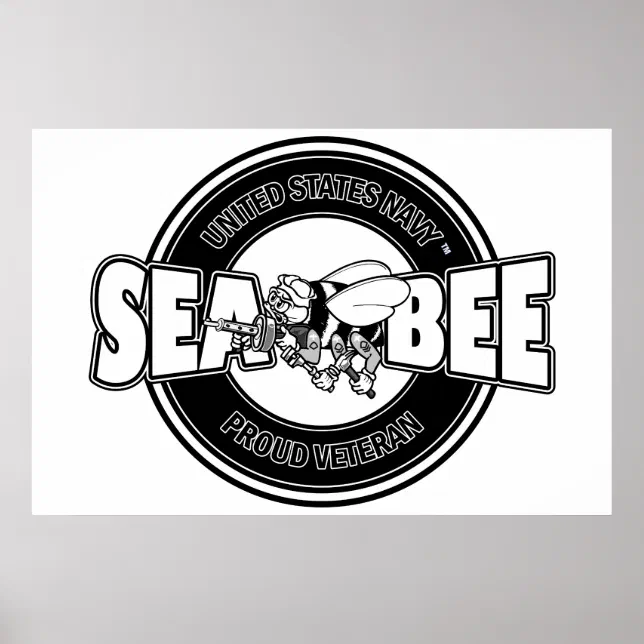 U.S. Navy Seabee Poster | Zazzle