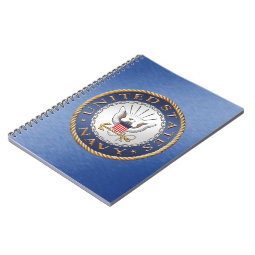 U.S. Navy Spiral Photo Notebook | Zazzle