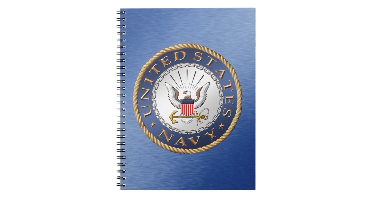U.S. Navy Spiral Photo Notebook | Zazzle