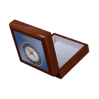 U.S. Navy Veteran Jewelry Keepsake Box | Zazzle