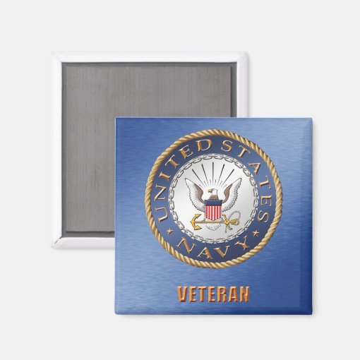 U.S. Navy Veteran Magnet | Zazzle