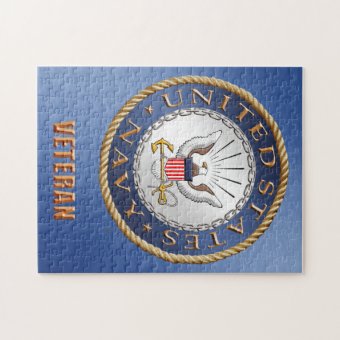 U.S. Navy Veteran Puzzle | Zazzle