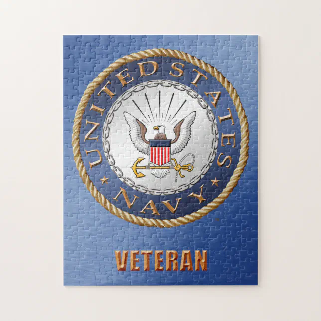 U.S. Navy Veteran Puzzle | Zazzle