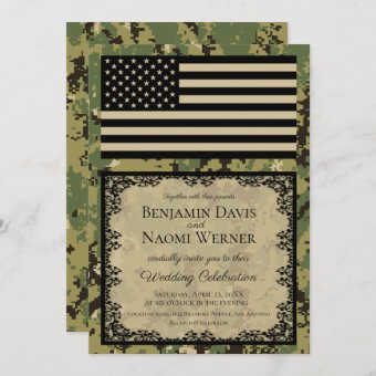 U.S. Navy Wedding Invitations | Zazzle