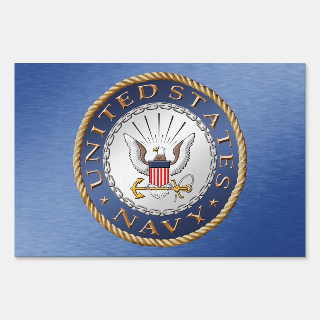 U.S. Navy Yard Sign | Zazzle