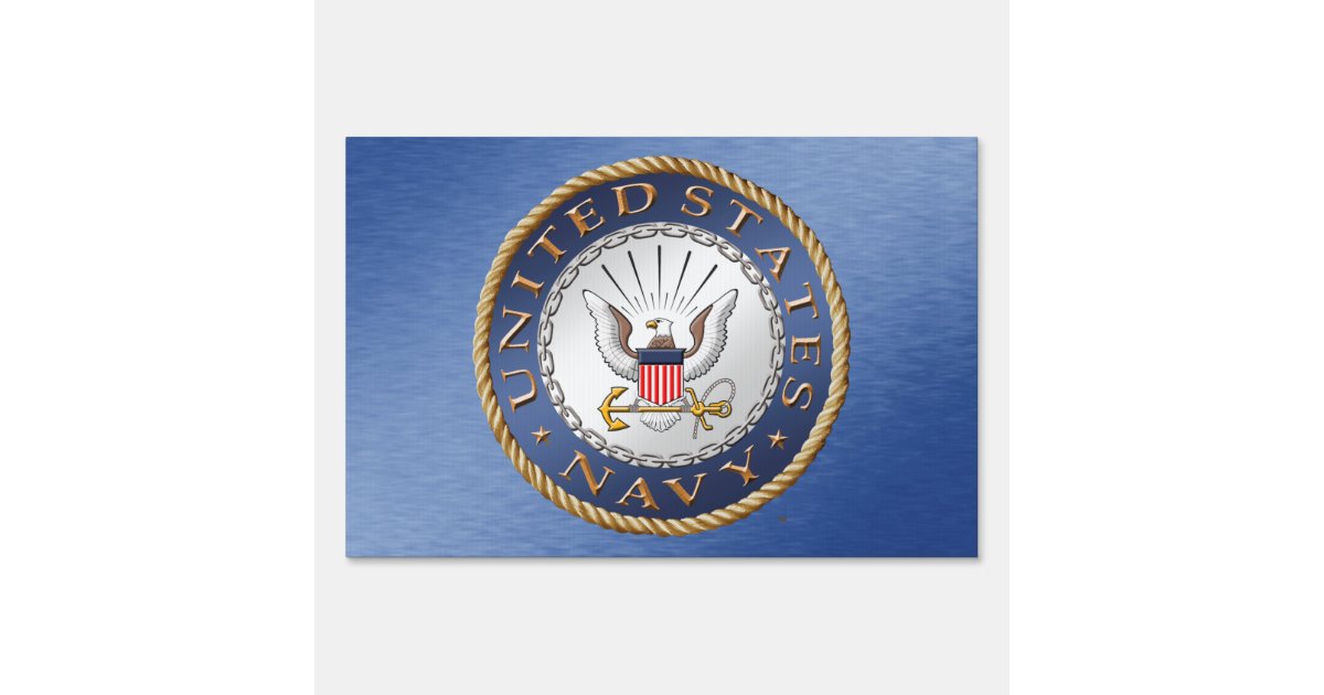 U.S. Navy Yard Sign | Zazzle