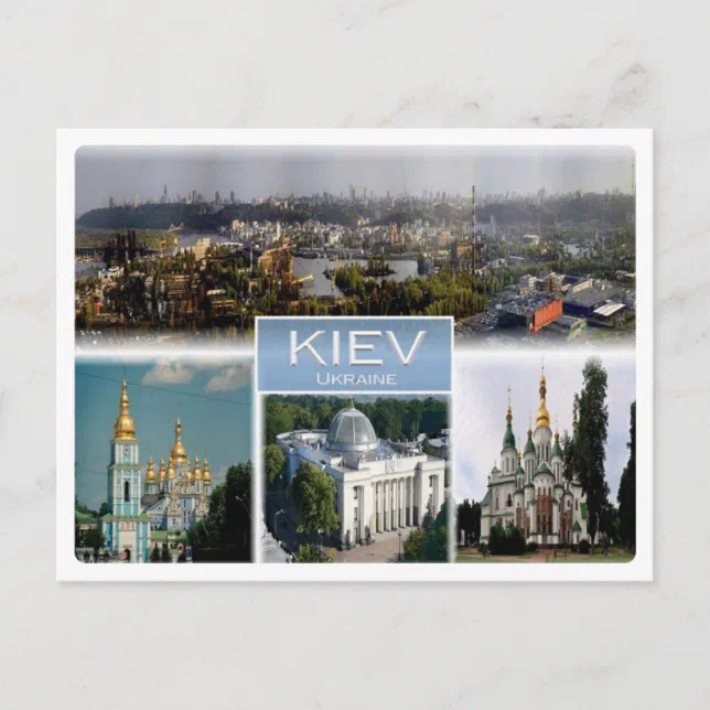 UA Ukraine - Kiev - Kyiv - Postcard | Zazzle