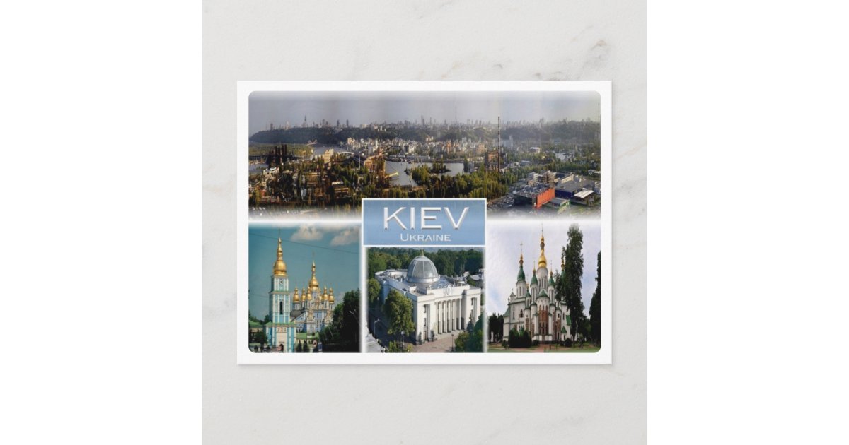 UA Ukraine - Kiev - Kyiv - Postcard | Zazzle