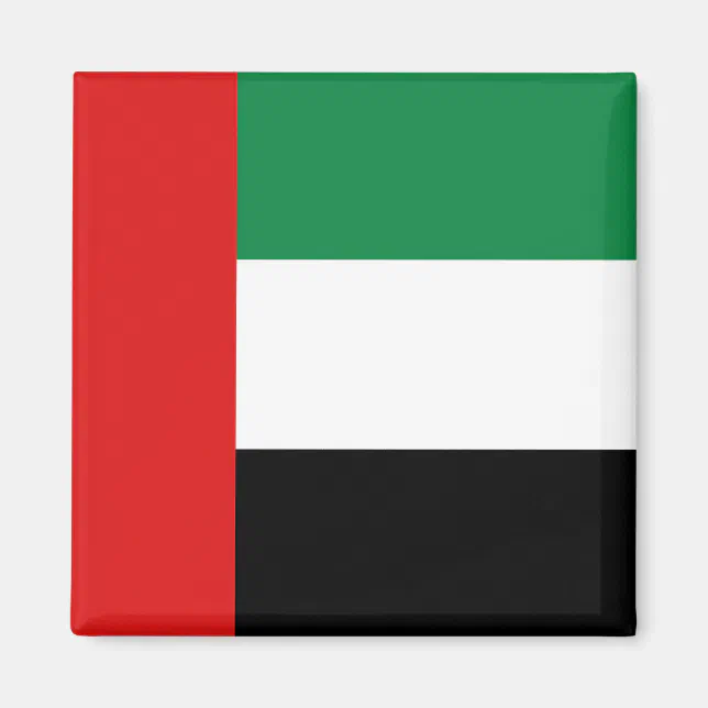 UAE Flag Magnet | Zazzle