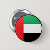 Uae quality Flag Circle Pinback Button | Zazzle