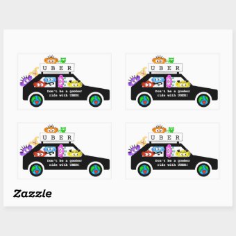 UBER - Goober sticker | Zazzle