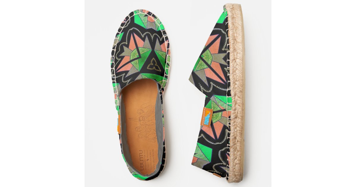Ubuntu Afridrilles Espadrilles Jimette Design | Zazzle