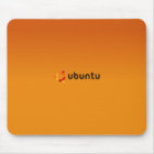 Ubuntu Linux Orange Mouse Pad | Zazzle.com