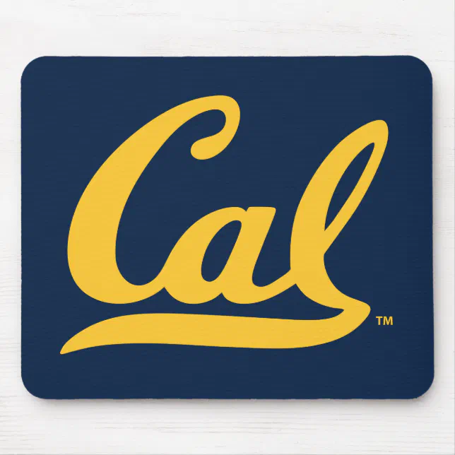 UC Berkeley Cal Logo Gold Mouse Pad | Zazzle