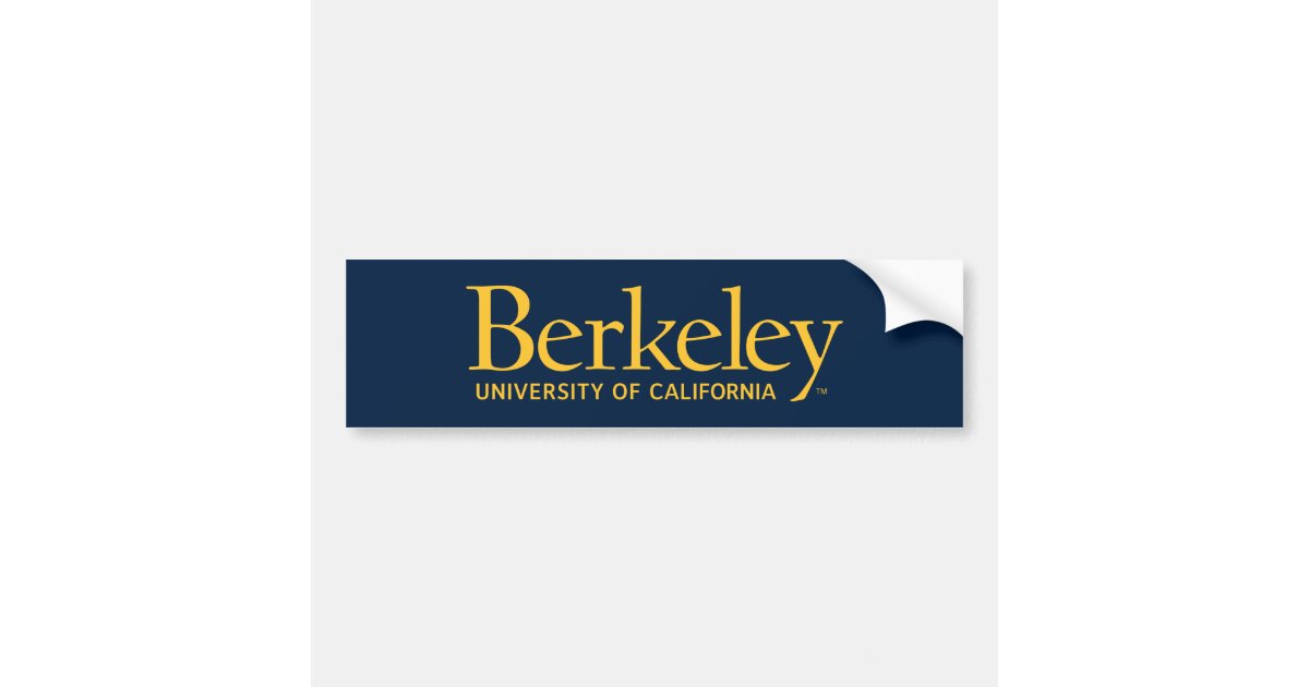 UC Berkeley Logo Bumper Sticker | Zazzle