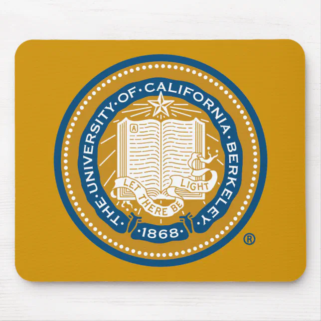 UC Berkeley School Seal Mouse Pad | Zazzle