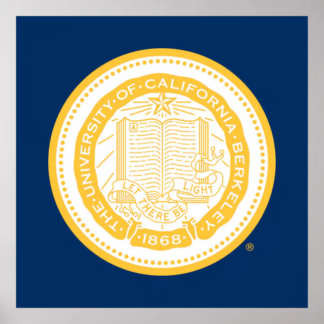 UC Berkeley School Seal Poster | Zazzle