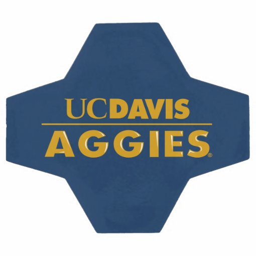 UC Davis Aggies Wordmark Soccer Ball | Zazzle