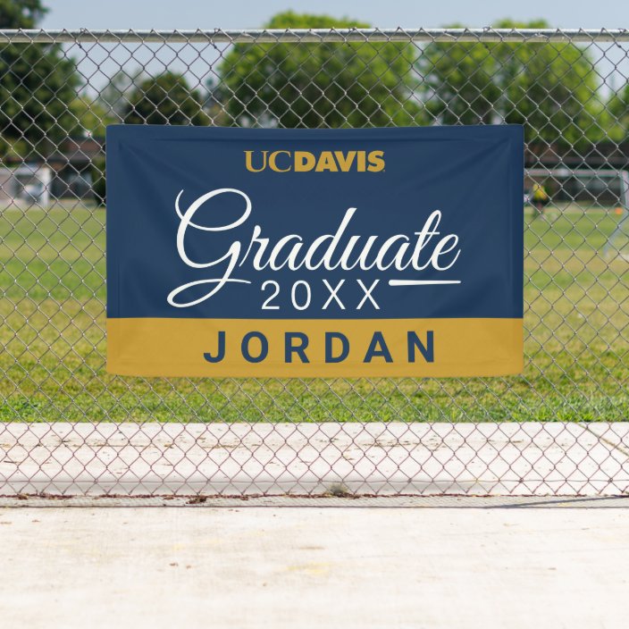UC Davis Graduate Banner | Zazzle.com