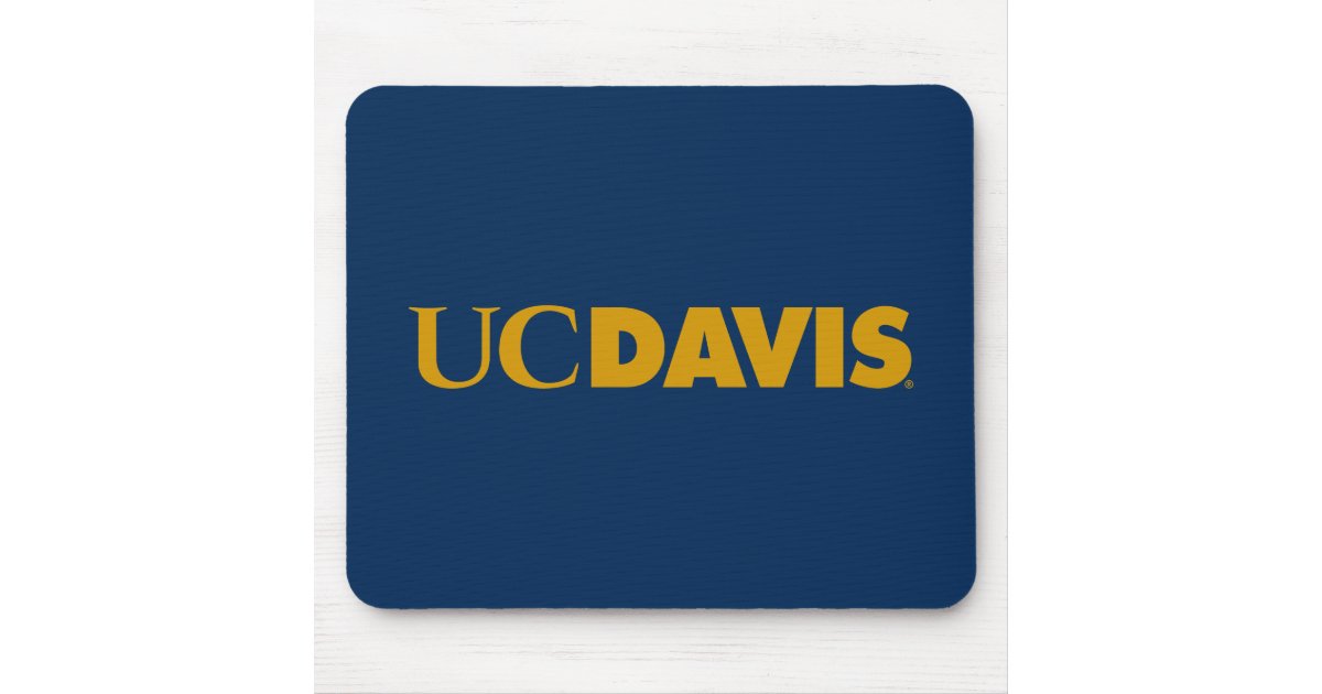 UC Davis Wordmark Mouse Pad | Zazzle