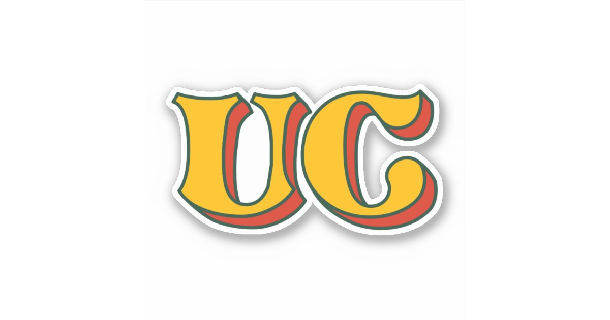 UC Icon Sticker | Zazzle