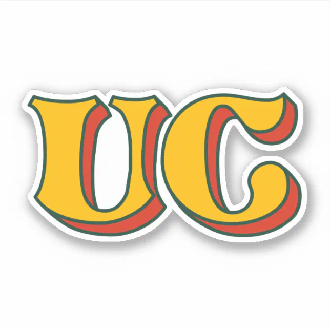 UC Icon Sticker | Zazzle