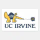 UC Irvine | UCI Anteaters Zot! Rectangular Sticker | Zazzle