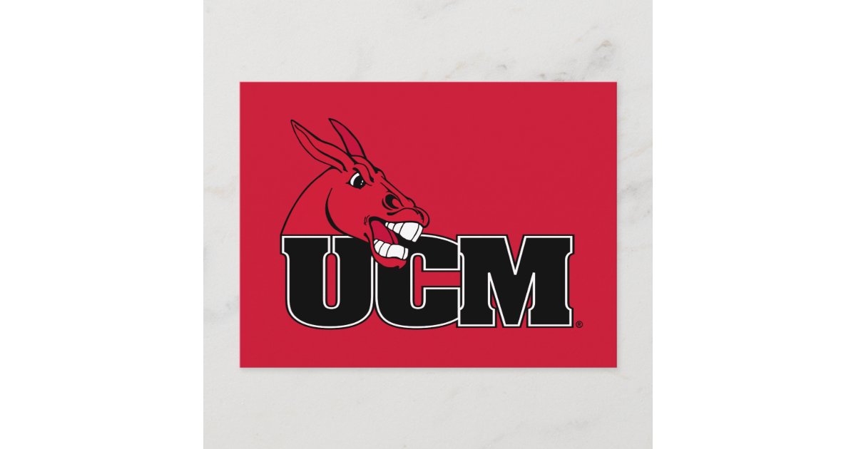 UCM Logo Invitation Postcard | Zazzle