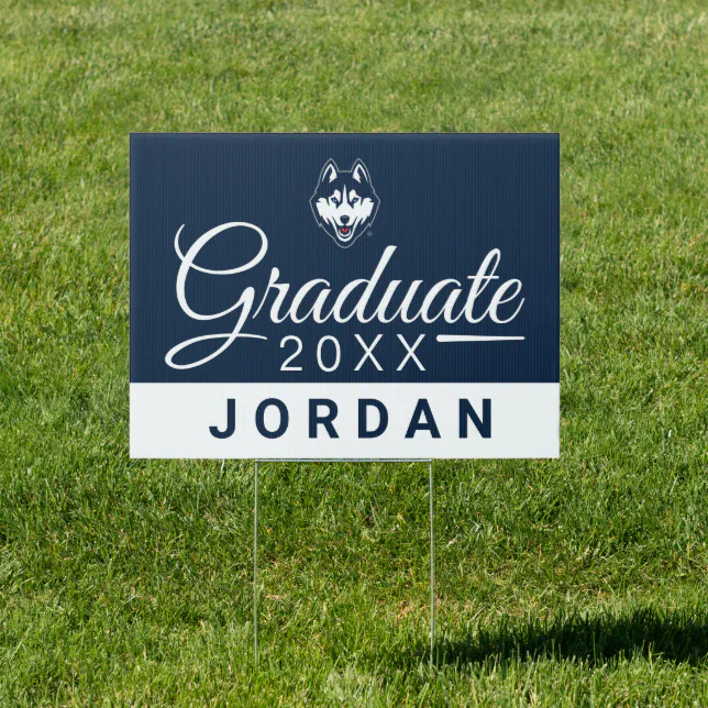 UConn Graduate Sign | Zazzle