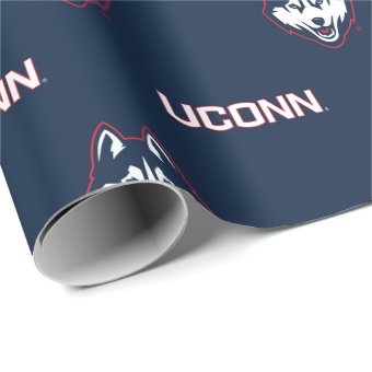 UConn Huskies Wrapping Paper | Zazzle