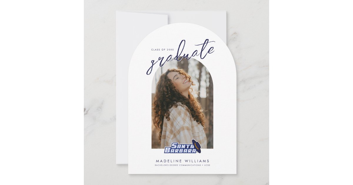 UCSB Graduation Invitation | Zazzle