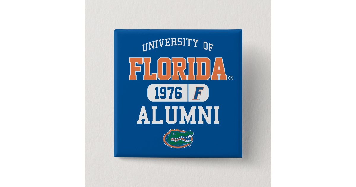 UF Alumni Logo Pinback Button | Zazzle