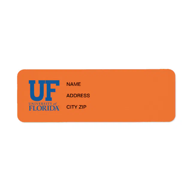 UF University of Florida Label | Zazzle