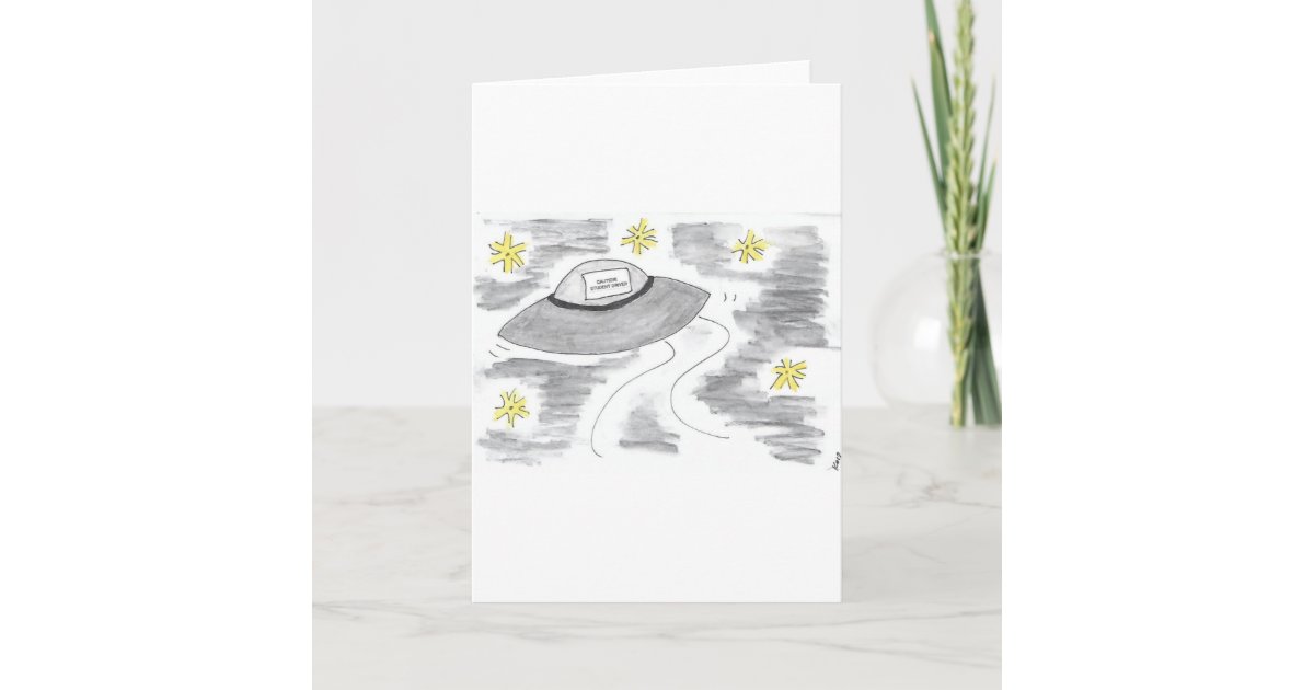 UFO Birthday Card | Zazzle