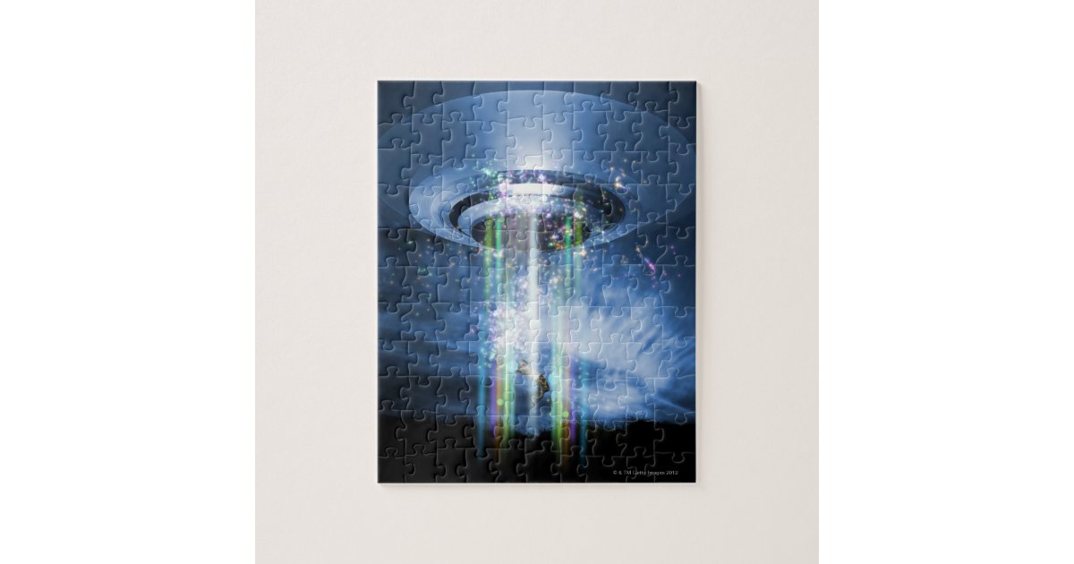 UFO JIGSAW PUZZLE | Zazzle