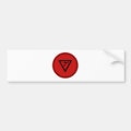 UFO SAME AS ALIEN WITNESSED AT DULCE BASE Patch Bumper Sticker | Zazzle