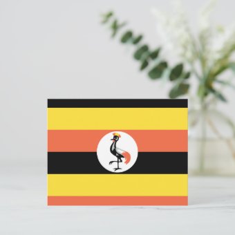 Uganda Flag Postcard | Zazzle